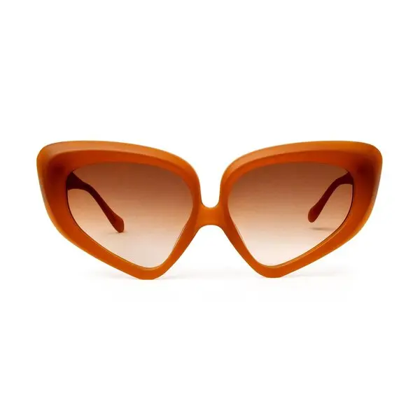 LOOP AND EGG L A G Two Light Sunglasses - Brown