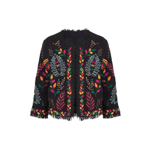 AT LAST... Cotton Embroidered Jacket
