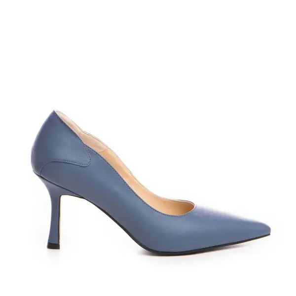 THE 5TH ELEMENT Elise Soft Leather Pumps - Blue