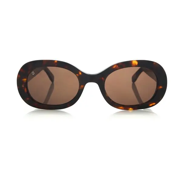 FAOS CONCEPT Ithaca In Marble Sunglasses With Stone Lenses - Brown