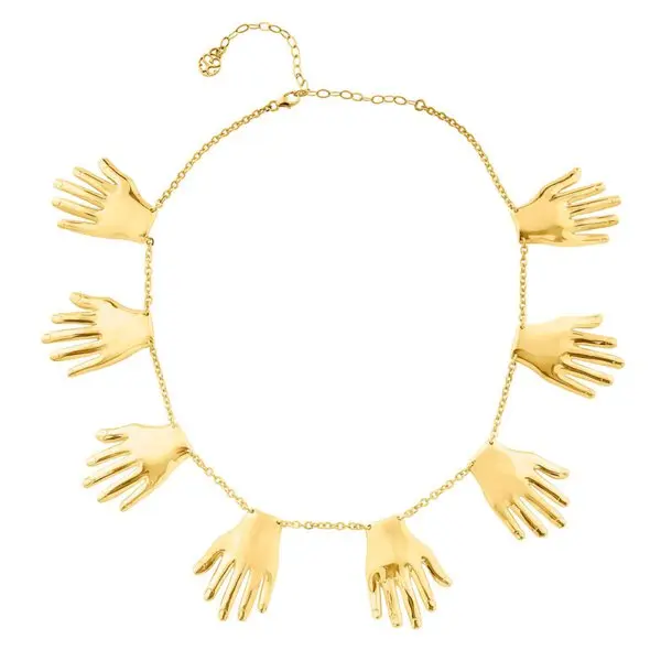 SOPHIE SIMONE DESIGNS Muchas Manos Necklace - Gold