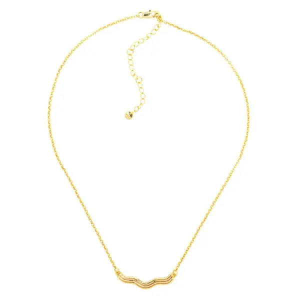 UCHI & SOTO Nami Wave Necklace - Gold