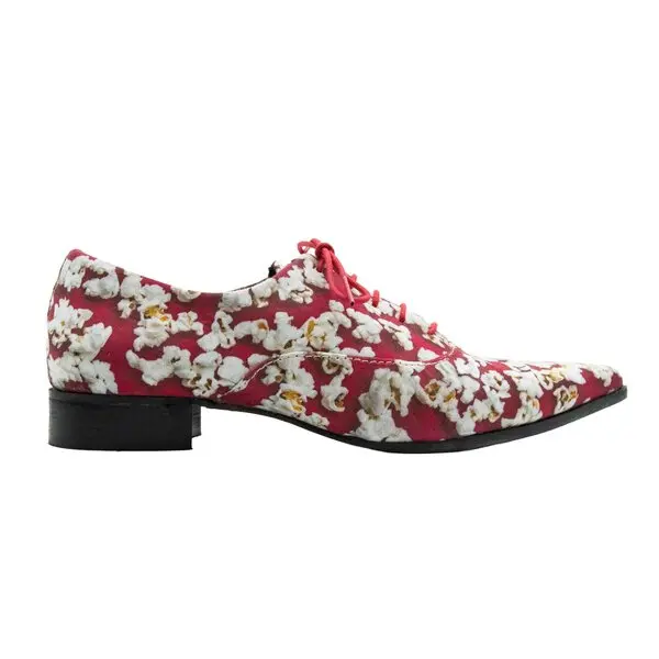 ABSURDE Pointed Toe Lace-up Shoes