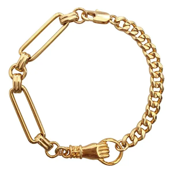 IN CAUDA VENENUM Briaree Bracelet - Gold