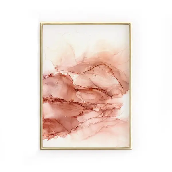 Art By Affie Possibilities A4 Fine Art Print - Orange