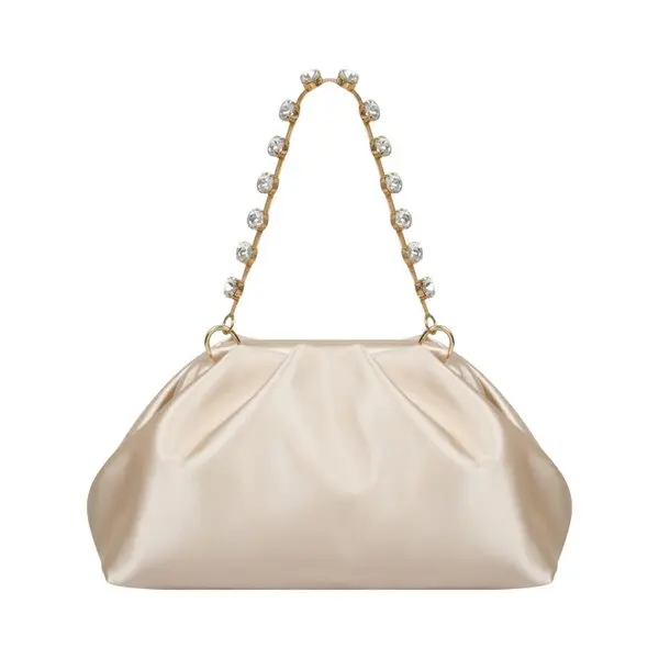 D’lueur Atelier Swarovski Embellished Twist Handle Bag