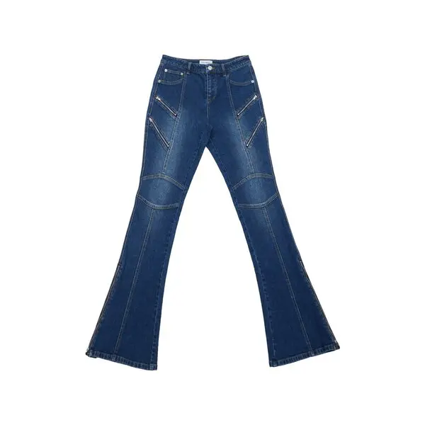 CIRCULAR PATH Zelda Zipper Jean Midnight Tall