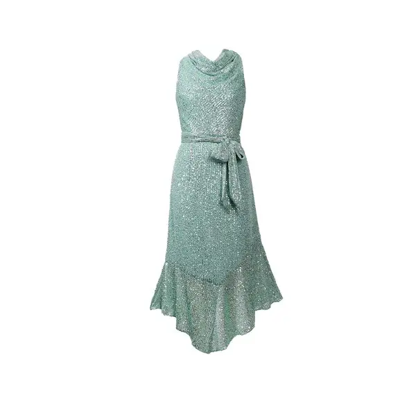EMMA WALLACE Coraline Sequin Midi Dress