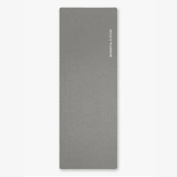 SHAKTI WARRIOR Hemp Yoga Mat Moonbeam - Grey