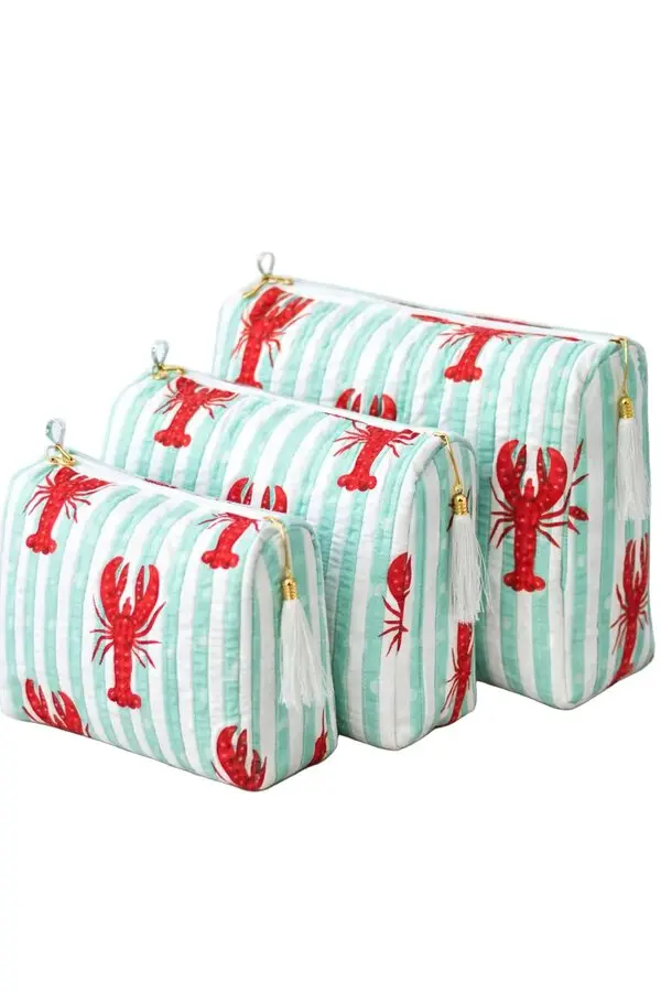CYC Cotton 3-piece Travel Set - Blue