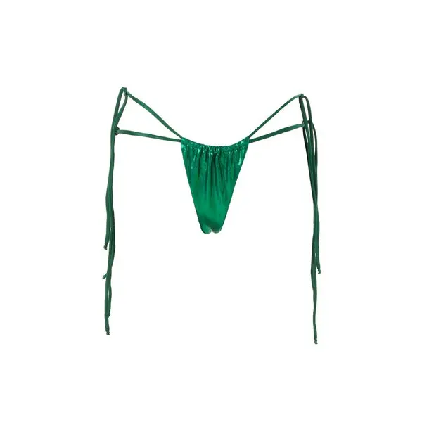 SIREN SWIMWEAR Ibiza Reversible Bikini Bottom - Green