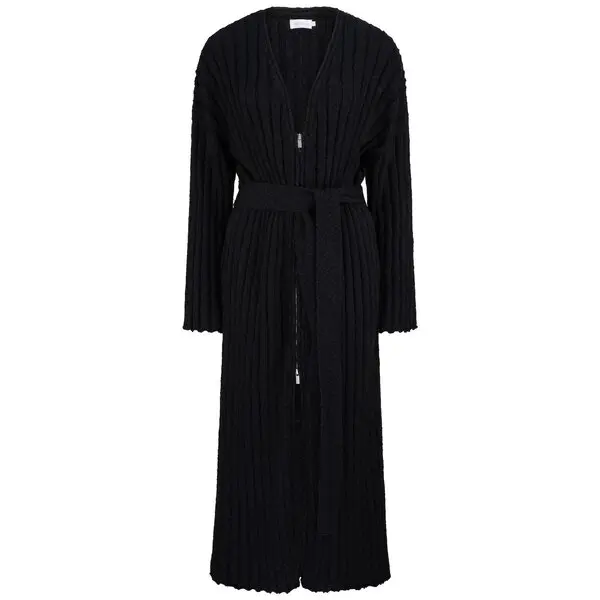 DREF Margarita Maxi Cardi - Black