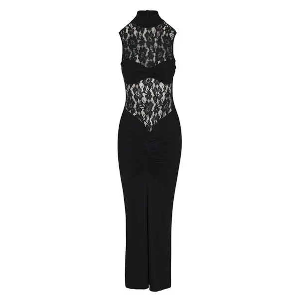 DELFI COLLECTIVE Addison Lace Detail Maxi Dress