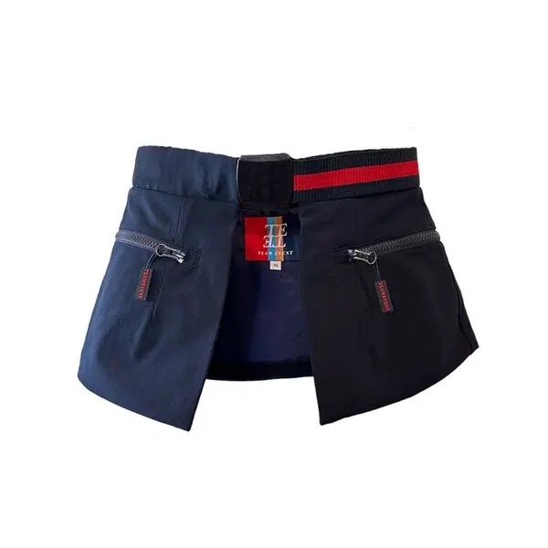 TEAM EVENT Aerial Peplum Insulated Ski Belt - Blue