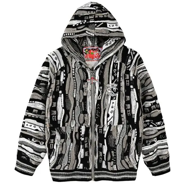 VERYRARE Metallic Mummy" Knitted Crewneck - Black