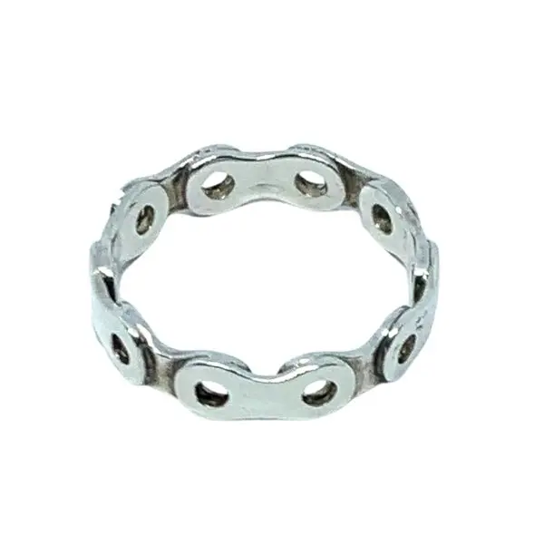 TG-JEWELLERY BY TAMARA GERVASIO Bikers Band Ring - Silver