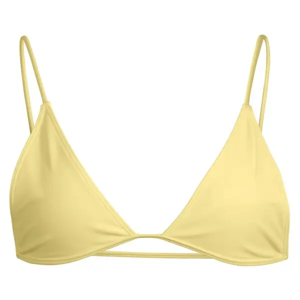MINIMALE ANIMALE Lucid Bikini Top - Yellow