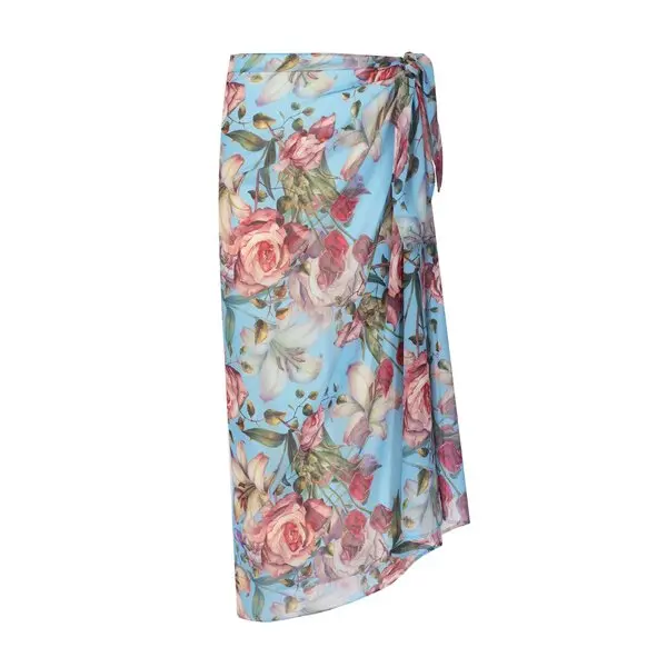 NUR KARAATA Dianella Blu Pareo - Blue