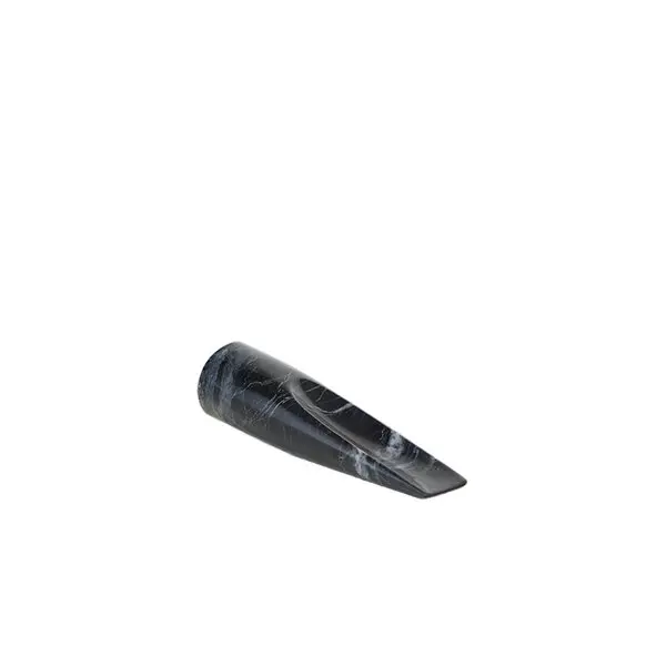 And Jacob Tea Caddy Spoon Marble - Black