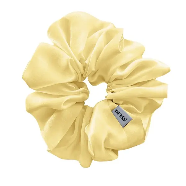 SYLKI Silk Scrunchie - Yellow