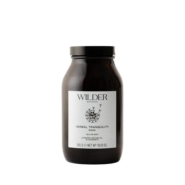 WILDER BOTANICS Herbal Tranquility Soak - Black