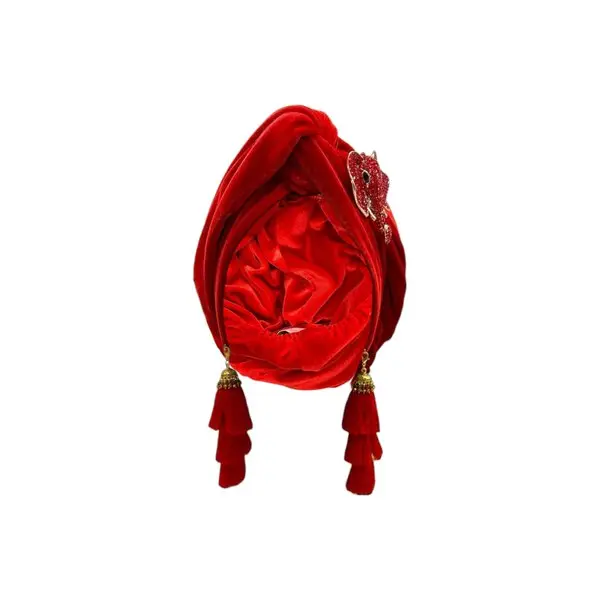 JULIA CLANCEY Miami Ruby Nellita Swinglette Turban - Red