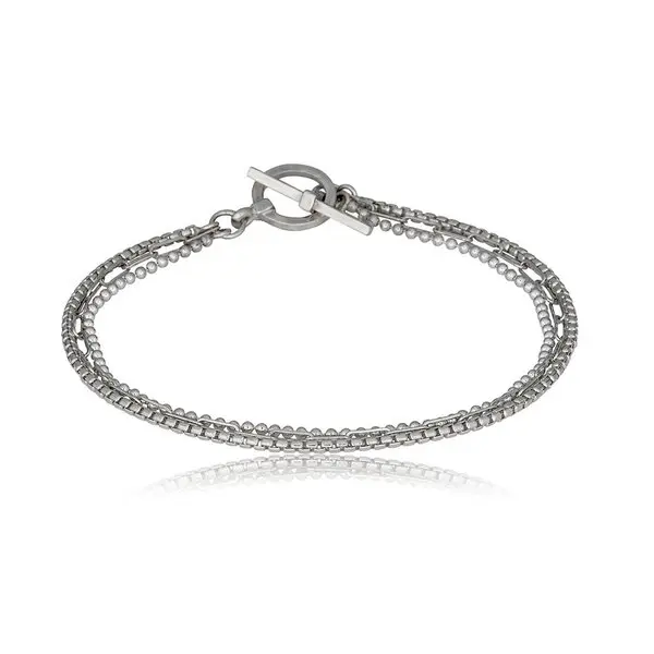 CARTOGRAPHY Dolly, Linda And Emmylou Trio Of Sterling Bracelets - Silver