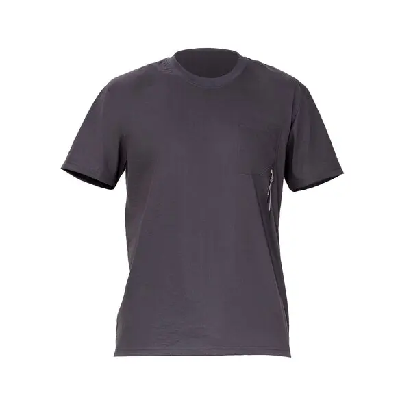 SMART AND JOY Pocket Detail T-shirt Grey