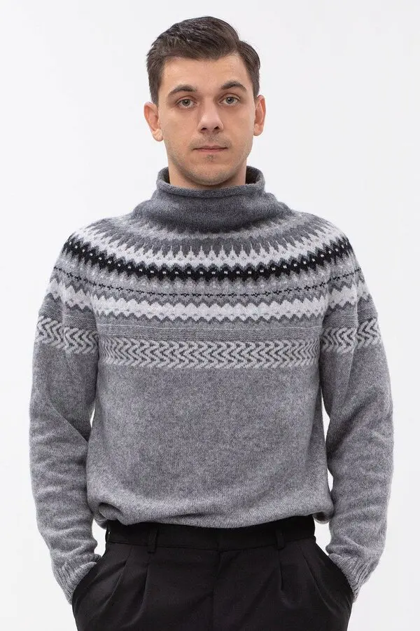 MAISON BOGOMIL Icelandic High Neck Sweater