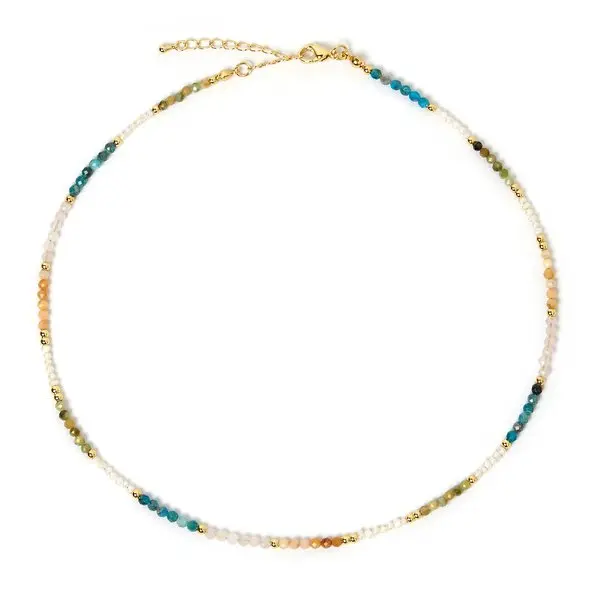 ARMS OF EVE Piper Gemstone Necklace - Yellow