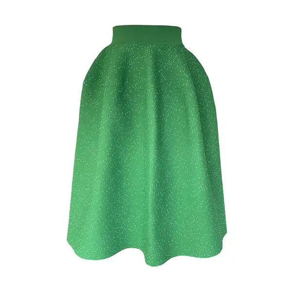 ARTO. Polka Dot Puffy Maxi Skirt