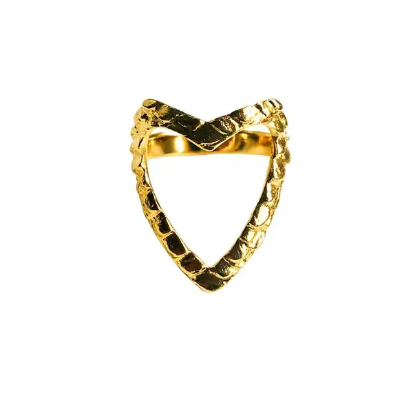 AKI ROC JEWELRY Free Love Ring - Gold