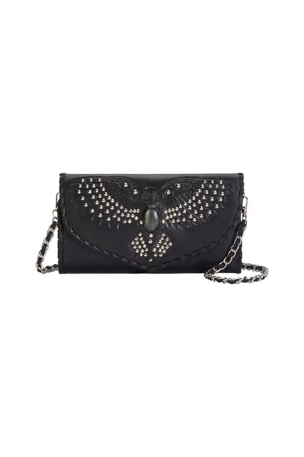 JODI LEE Benny Wallet - Black