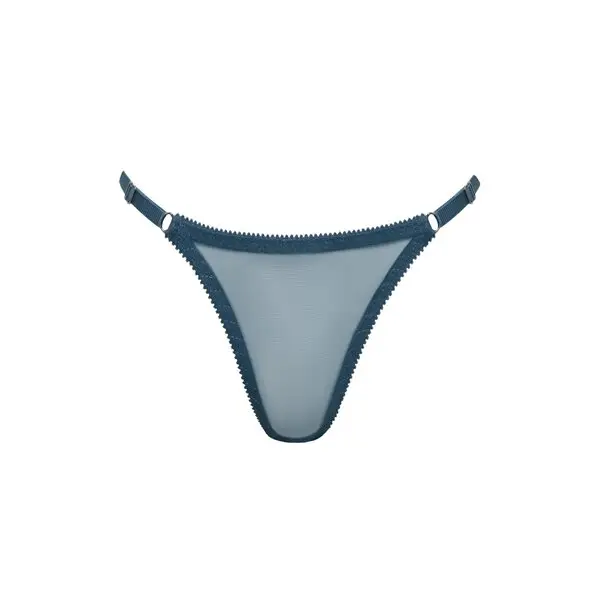 DARILY UNDERWEAR Adjustable Brazilian Panties Ocean Light - Blue