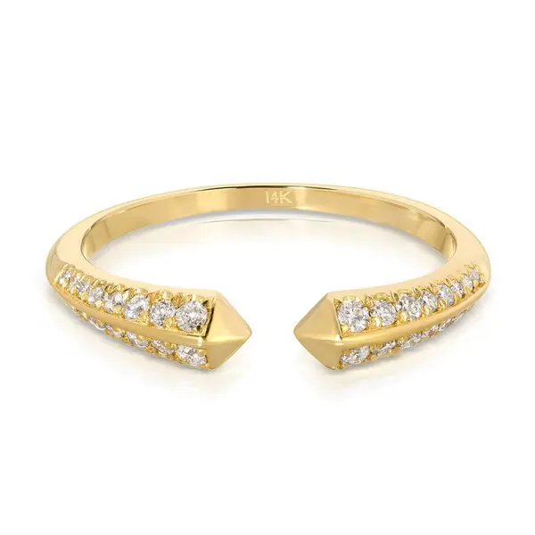 Maya Brenner Designs Open Diamond Band Ring