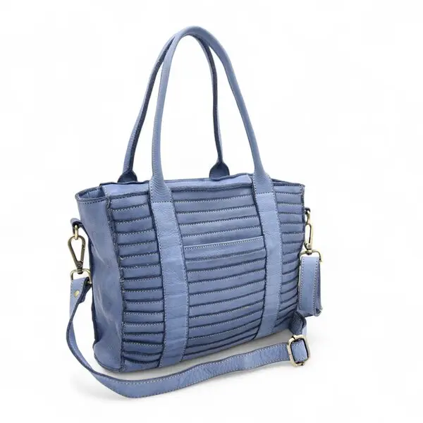 BOLSA NOVA HANDBAGS Milan Tote Bag - Blue