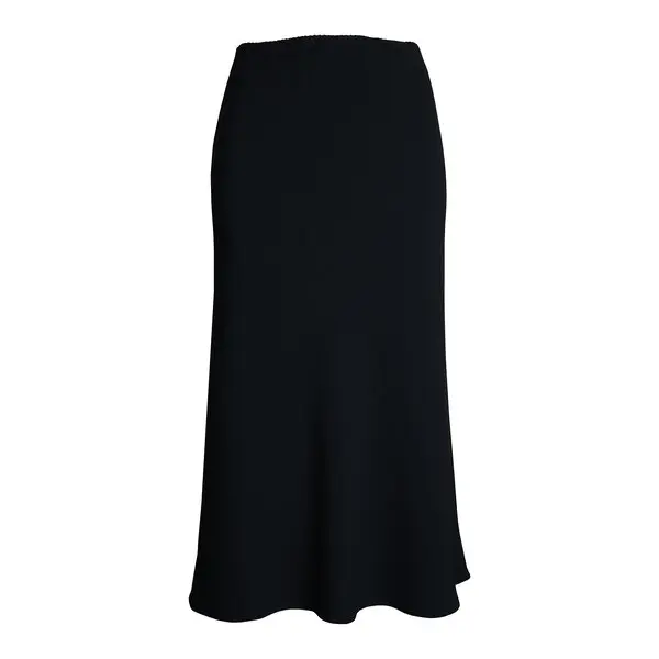 2KSTYLE Bias-cut Crepe Midi Skirt