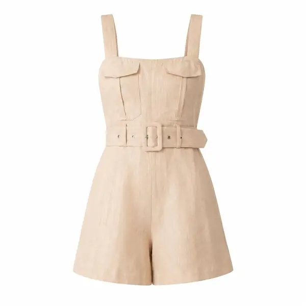 W.TWO The Nammos Playsuit - Pink
