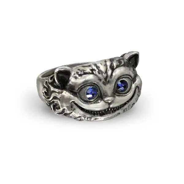 PERRY GARGANO Cheshire Cat Ring - Blue/silver