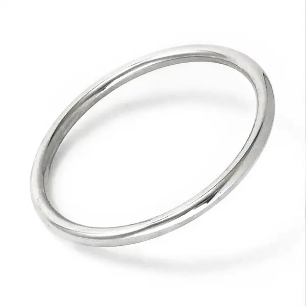BIKO Solid State Bangle - Silver
