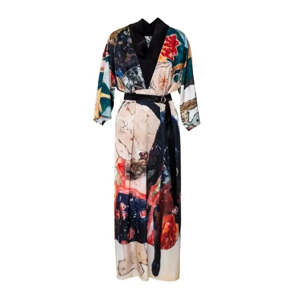 ARTISTA Artist Printed Maxi Dress