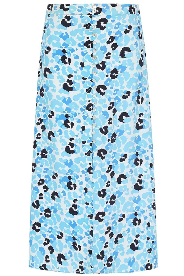 MERCY DELTA Moulton Skirt - Blue