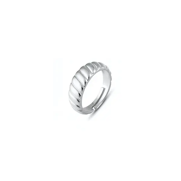 SPERO LONDON Croissant Sterling Ring - Silver