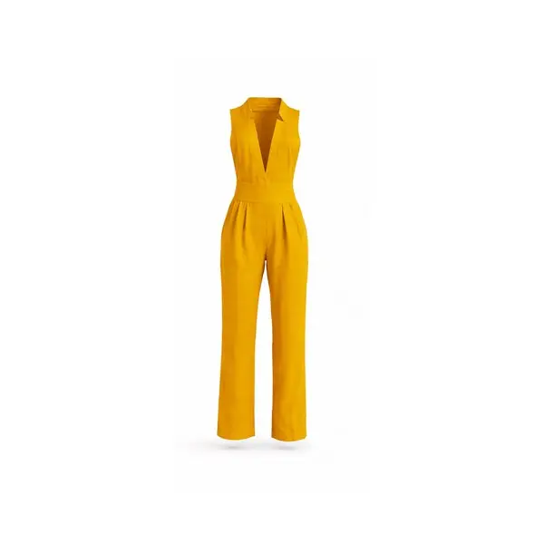 LUMINA ELIGMA The Star Overall Jumpsuit - Yellow