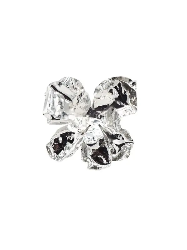 SITA NEVADO Marla Flower Ring - Silver