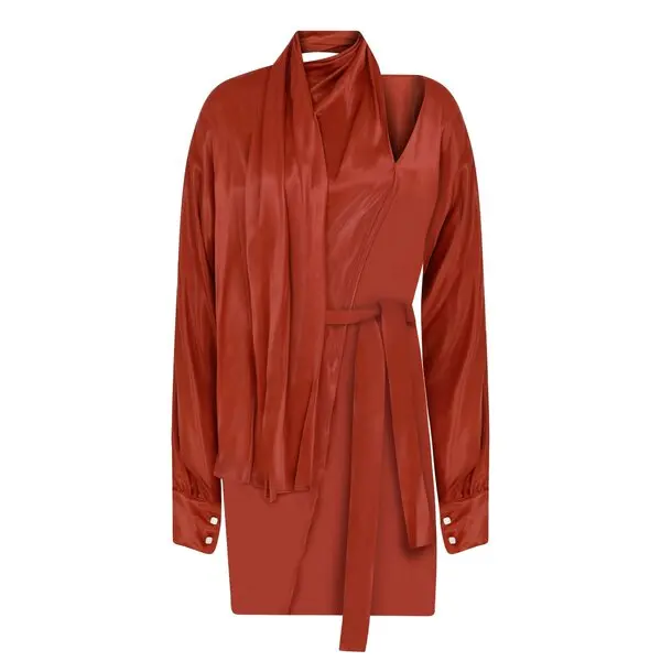 NAZLI CEREN Alice Rayon Dress