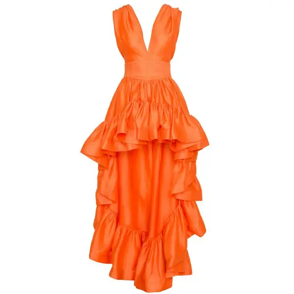 OFUURE Linen Ama Hi-low Dress