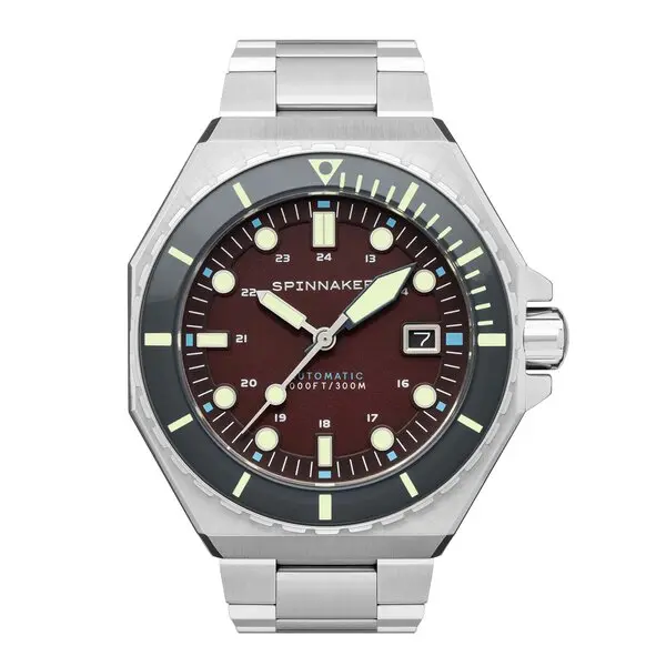 SPINNAKER Dumas Automatic Watch - Red