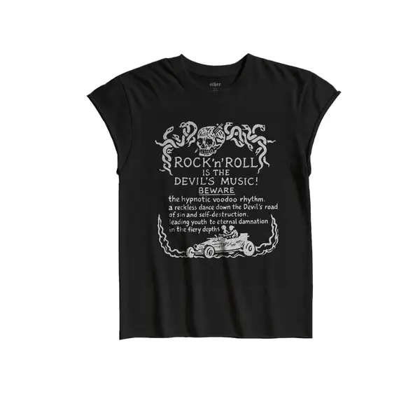 OTHER UK Devils Music Rocker Tee