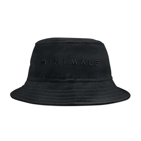 MINIMALE ANIMALE Hide & Seek Bucket Hat - Black